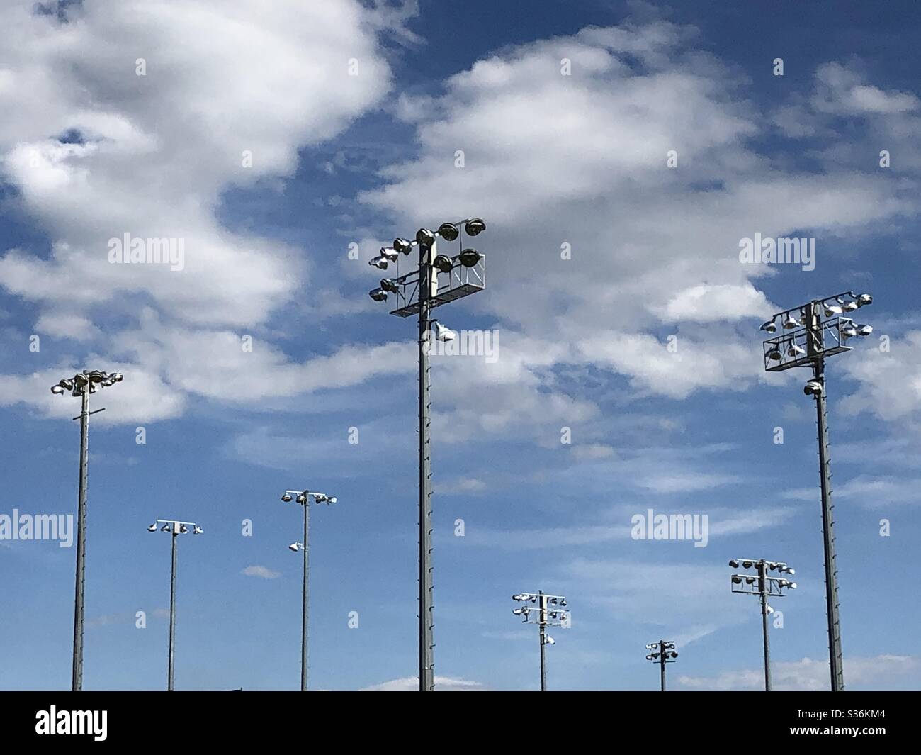 Field lights hi-res stock photography and images - Alamy