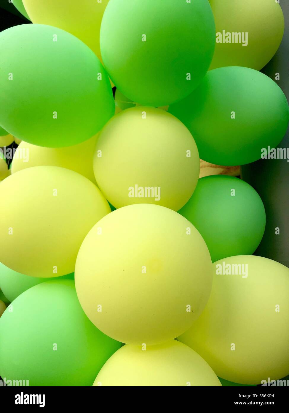 Yellow balloons hi-res stock photography and images - Alamy