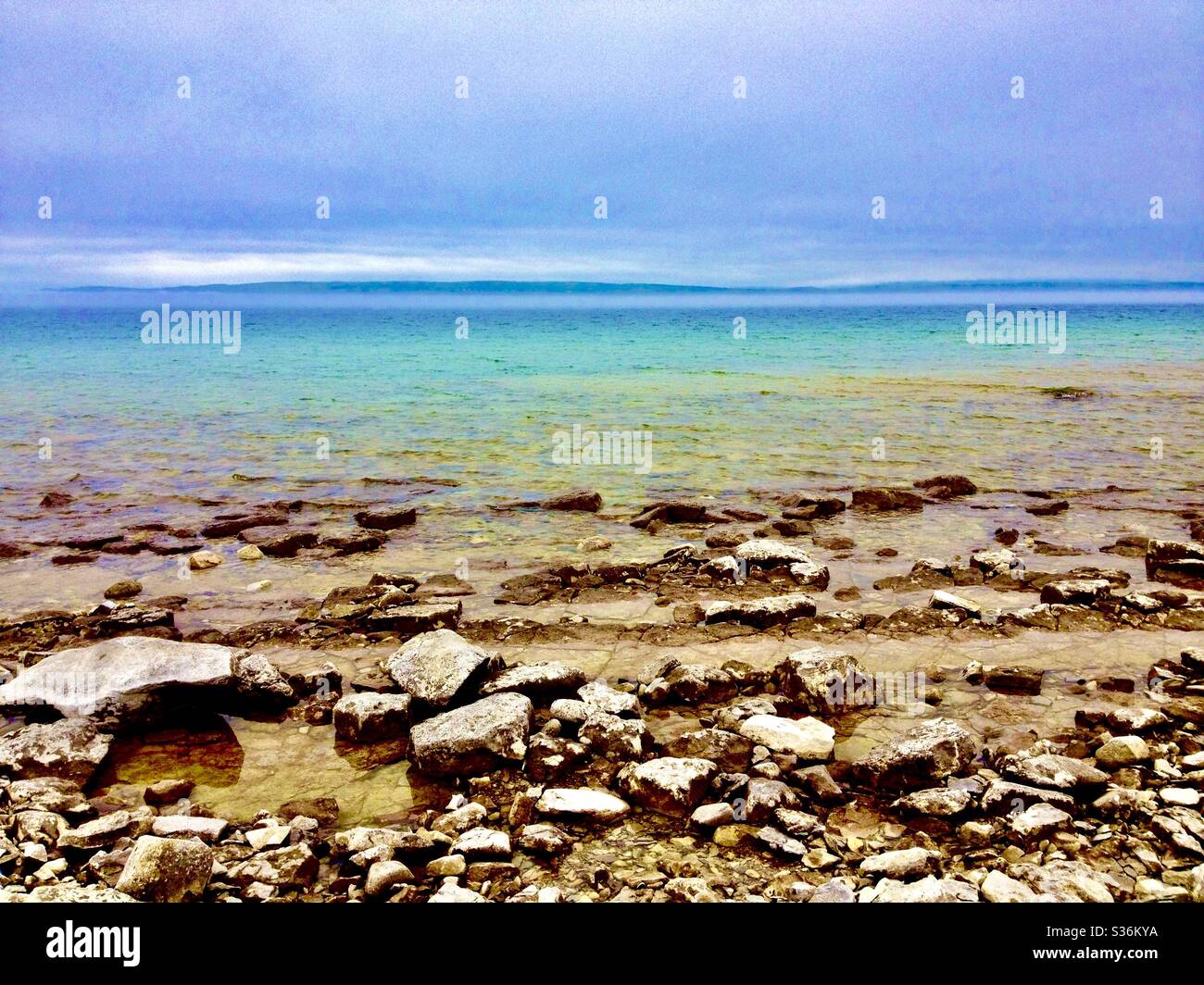 Lake Michigan shoreline Stock Photo - Alamy