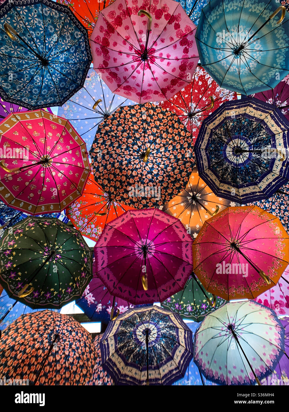 Umbrellas and rainbow hi-res stock photography and images - Alamy