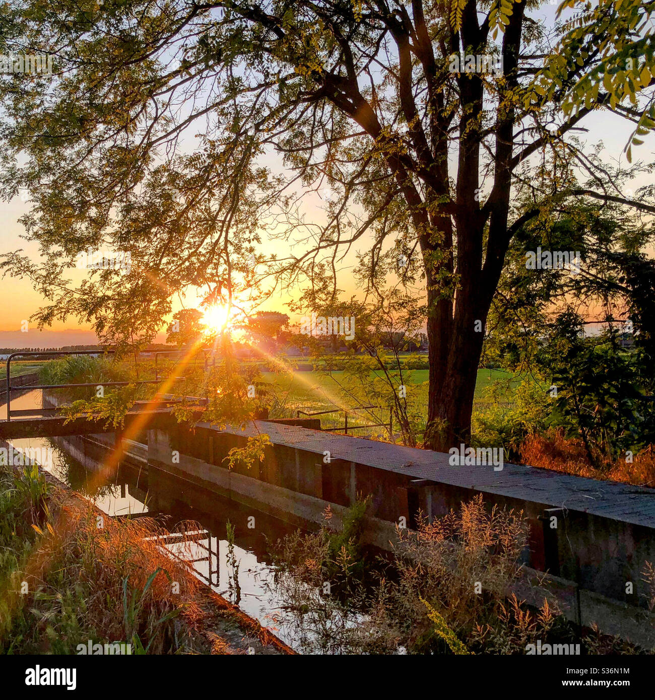 The beautiful life in the countryside Stock Photo - Alamy