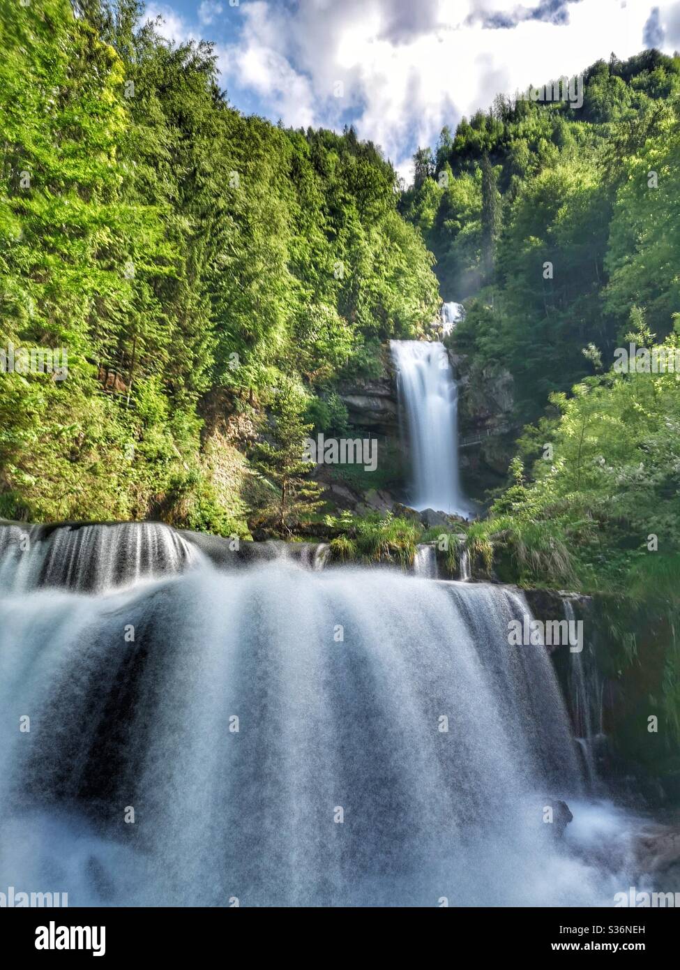 Giessbach waterfalls hi-res stock photography and images - Alamy