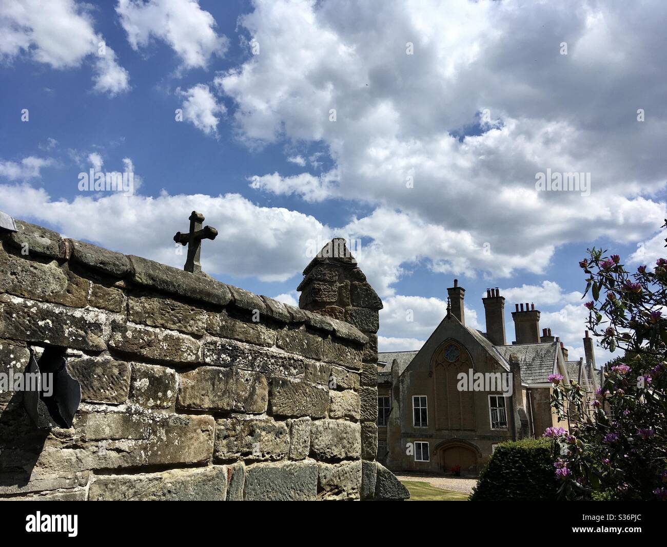 Blithfield Hall, (near Blithfield Reservoir), Staffordshire, home of ...