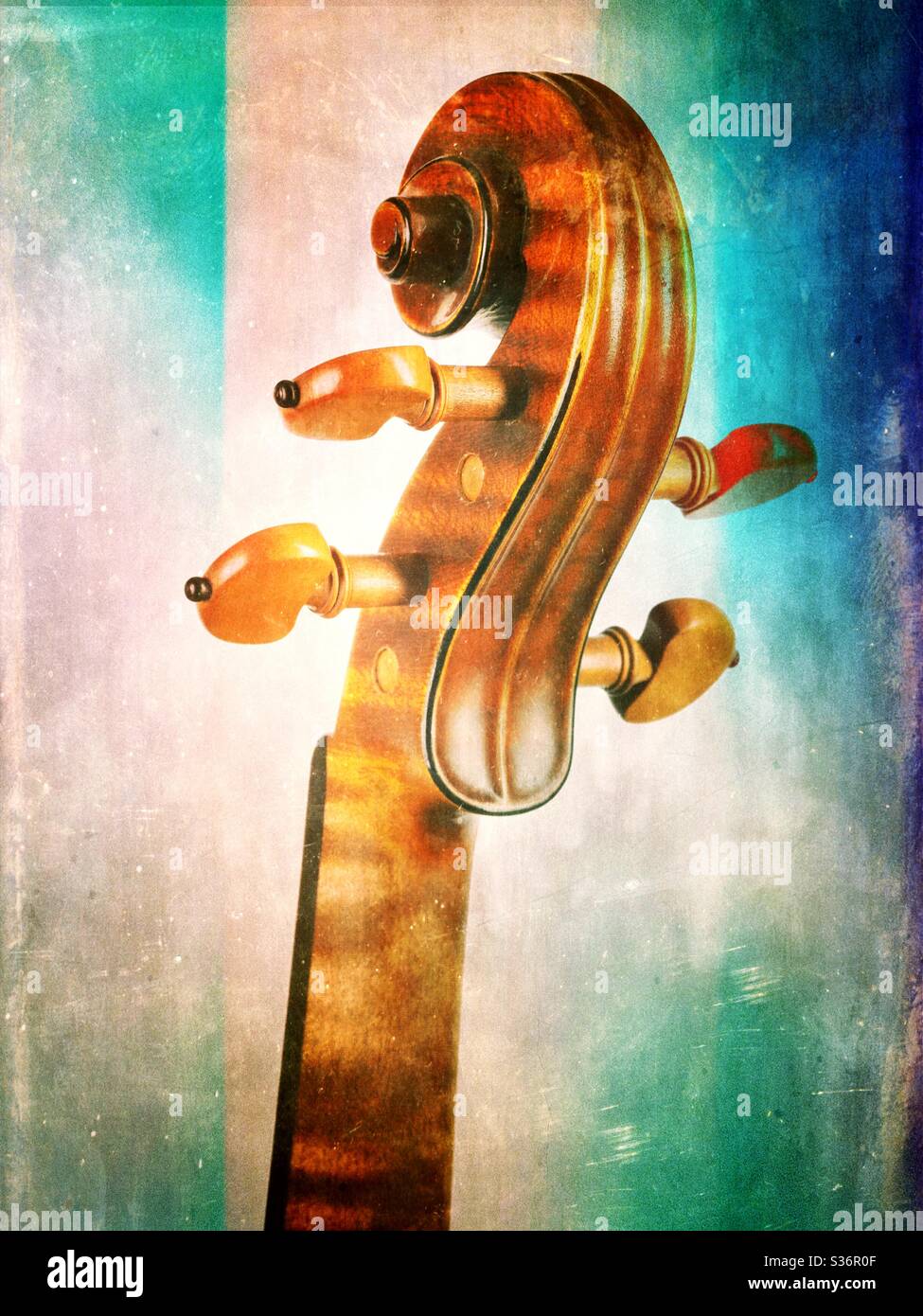 Violin Head Scroll High Resolution Stock Photography and Images - Alamy