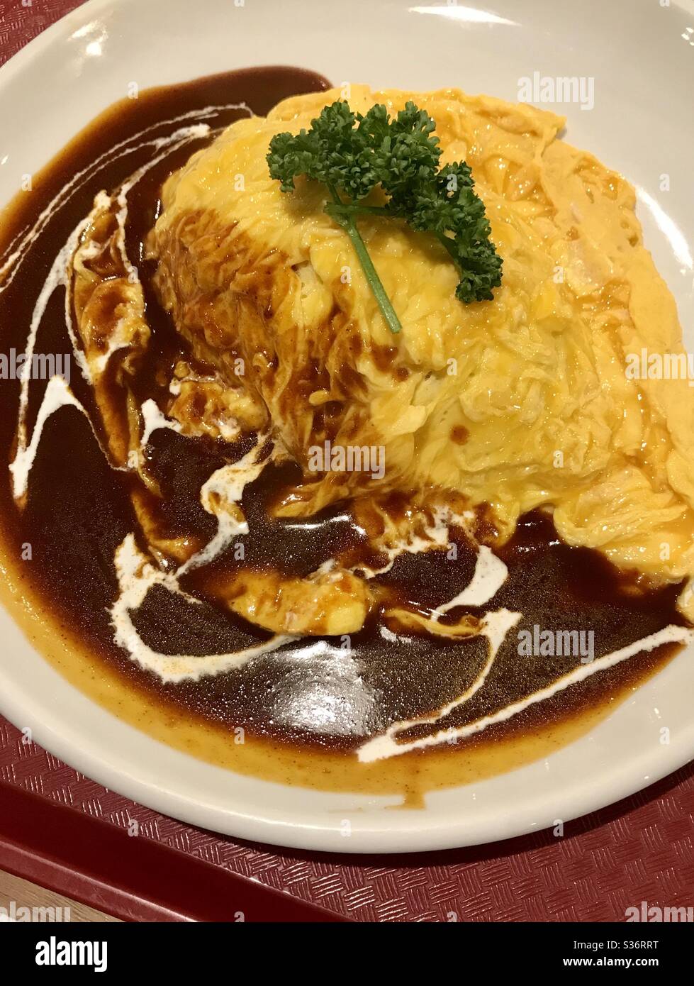 Japanese omelette hi-res stock photography and images - Alamy