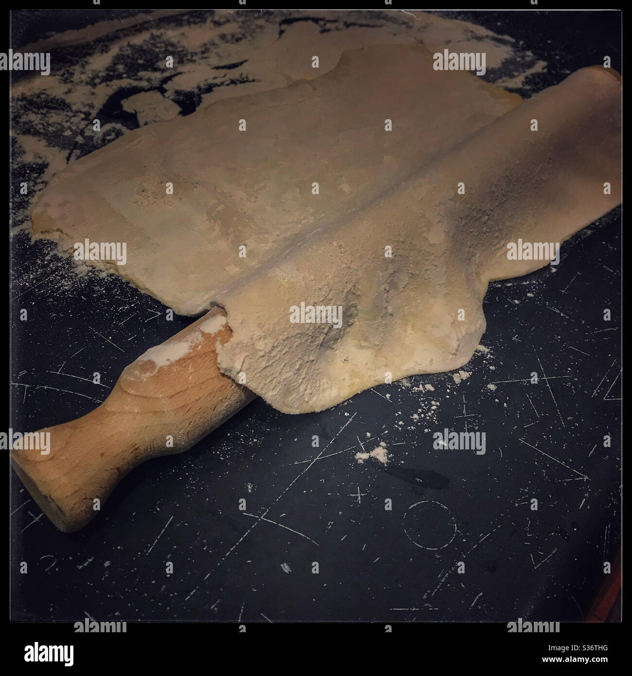 Pastry rolling pin hi-res stock photography and images - Alamy