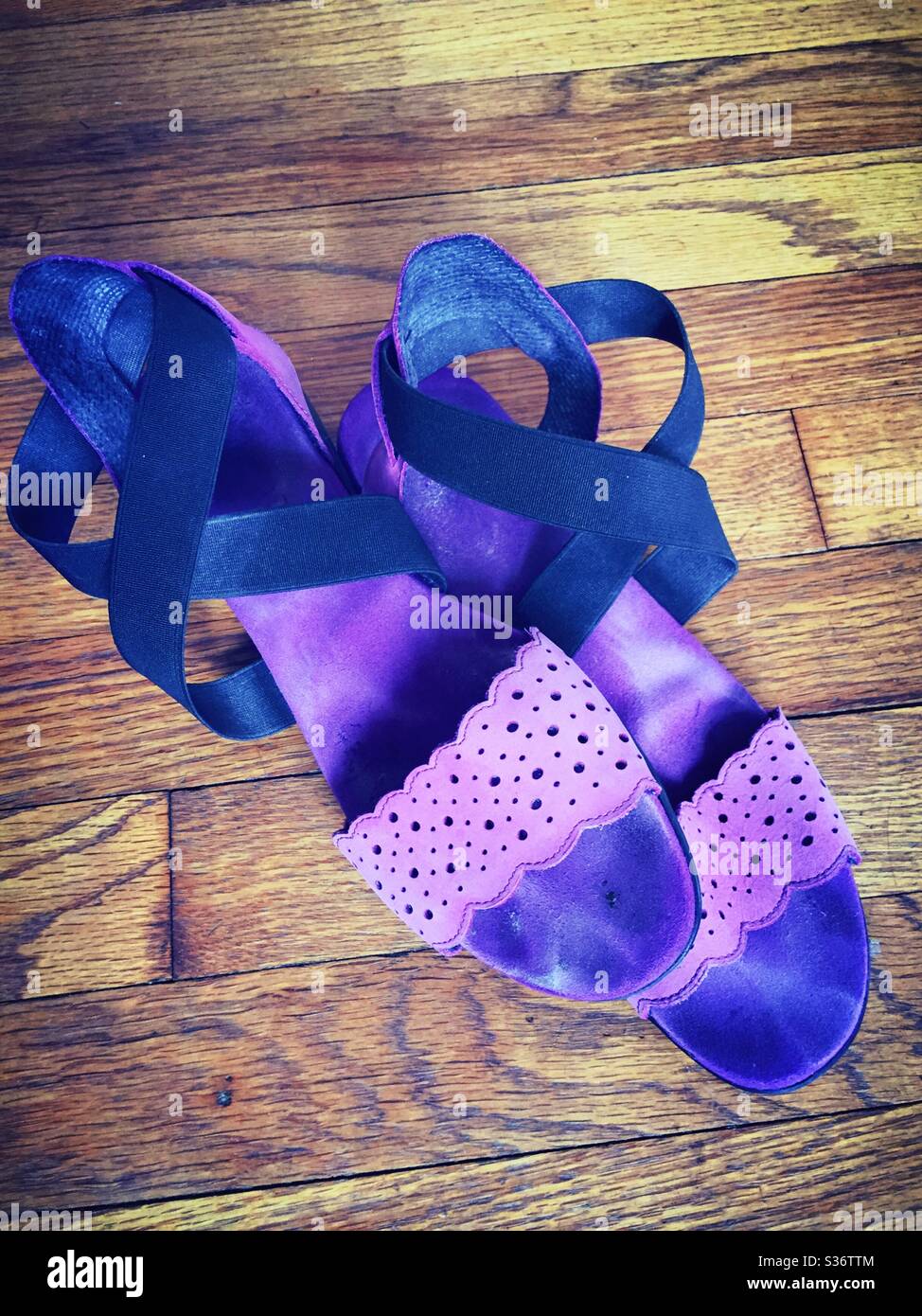 Old sandals hi-res stock photography and images - Alamy