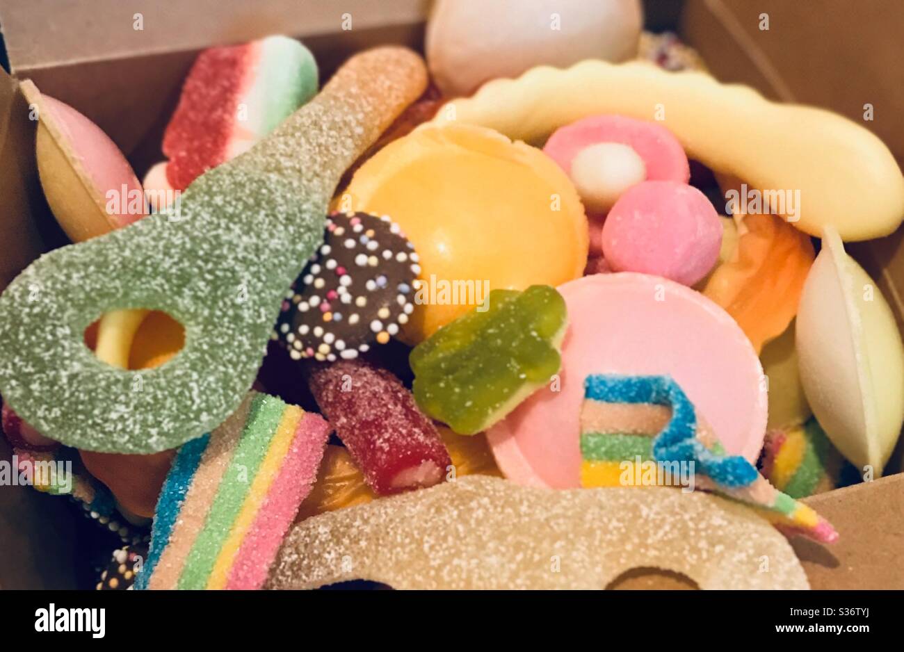 Retro sweets hi-res stock photography and images - Alamy