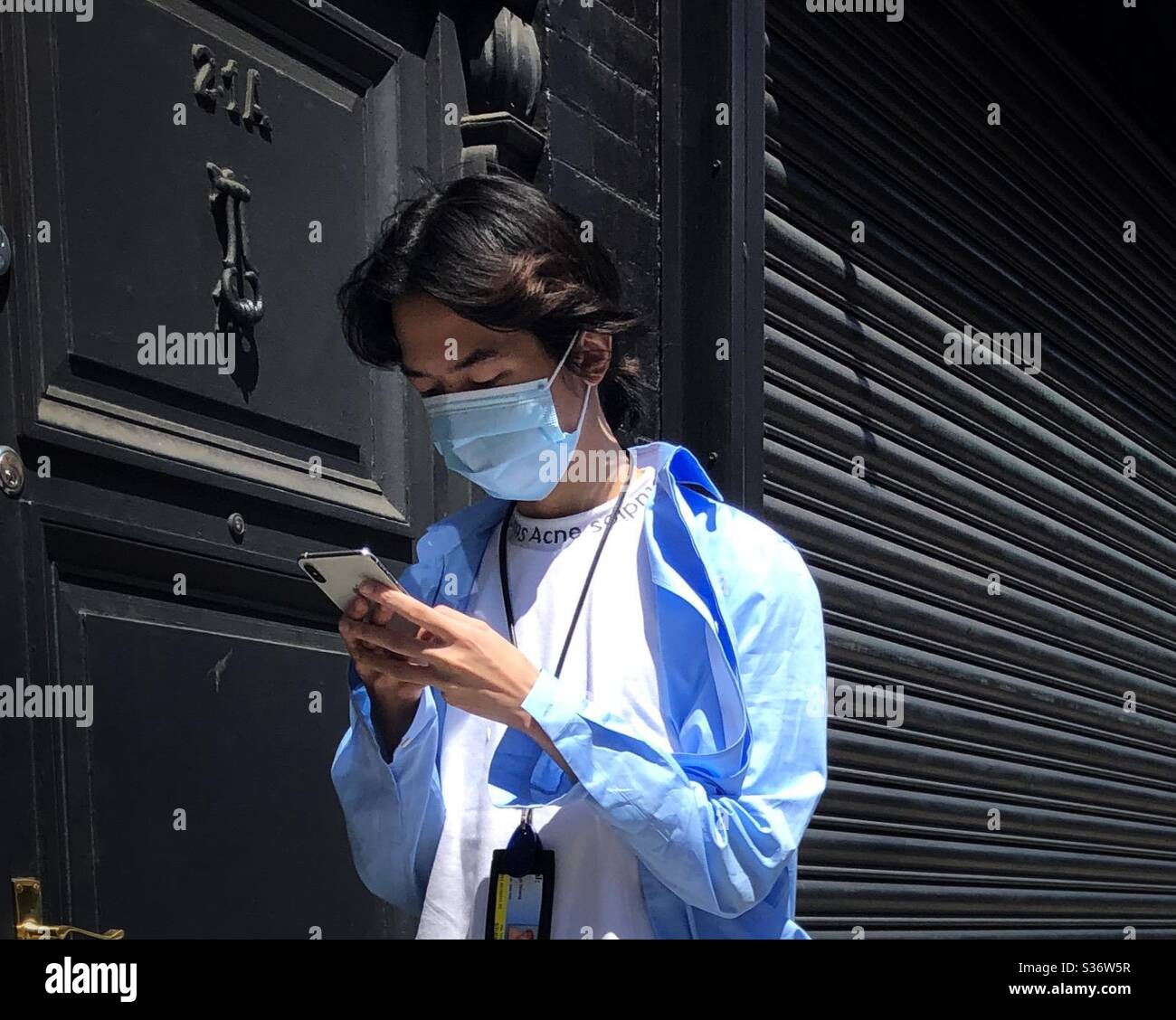Stay safe. Stay connected Stock Photo - Alamy