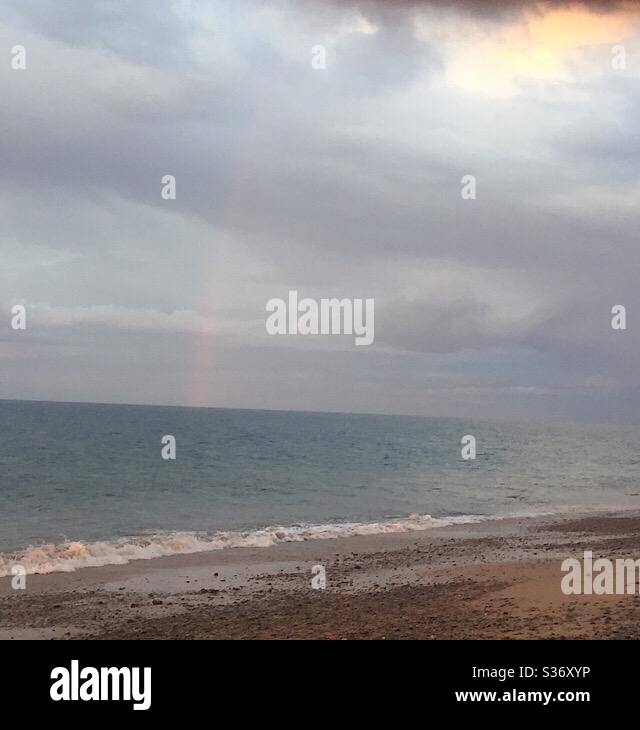 Rainbow and sea hi-res stock photography and images - Alamy