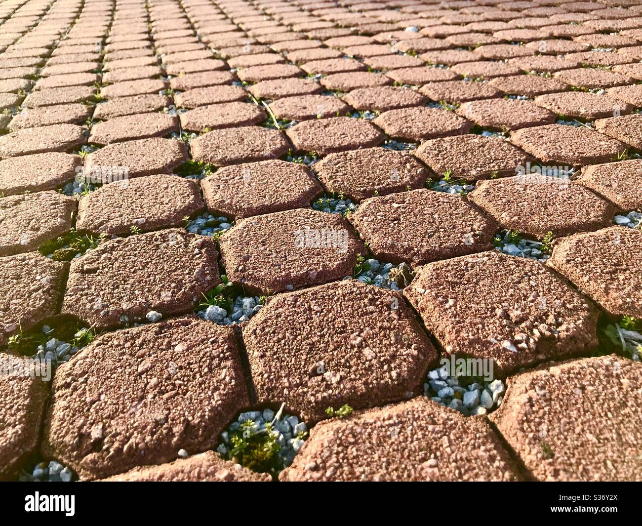 Octagon brick pattern hi-res stock photography and images - Alamy