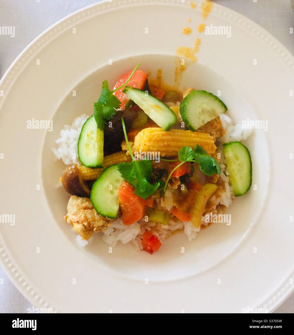 Curry vegetables hi-res stock photography and images - Alamy