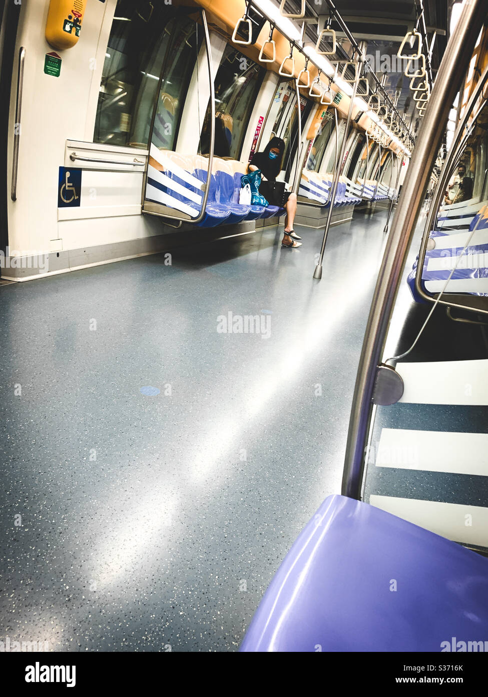 Empty train hi-res stock photography and images - Alamy