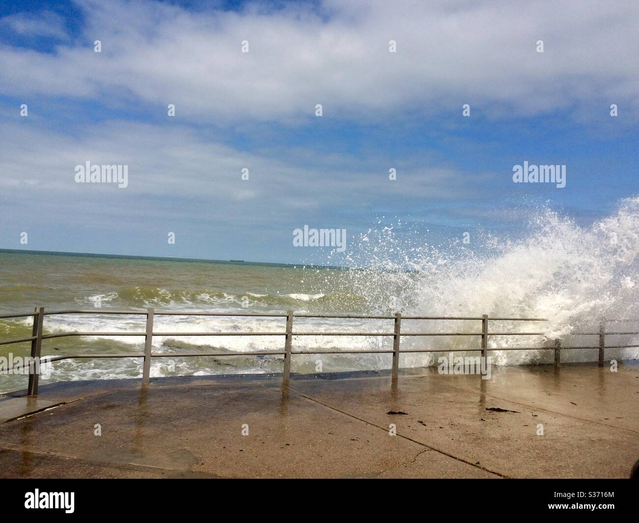 Wave Barriers High Resolution Stock Photography and Images - Alamy