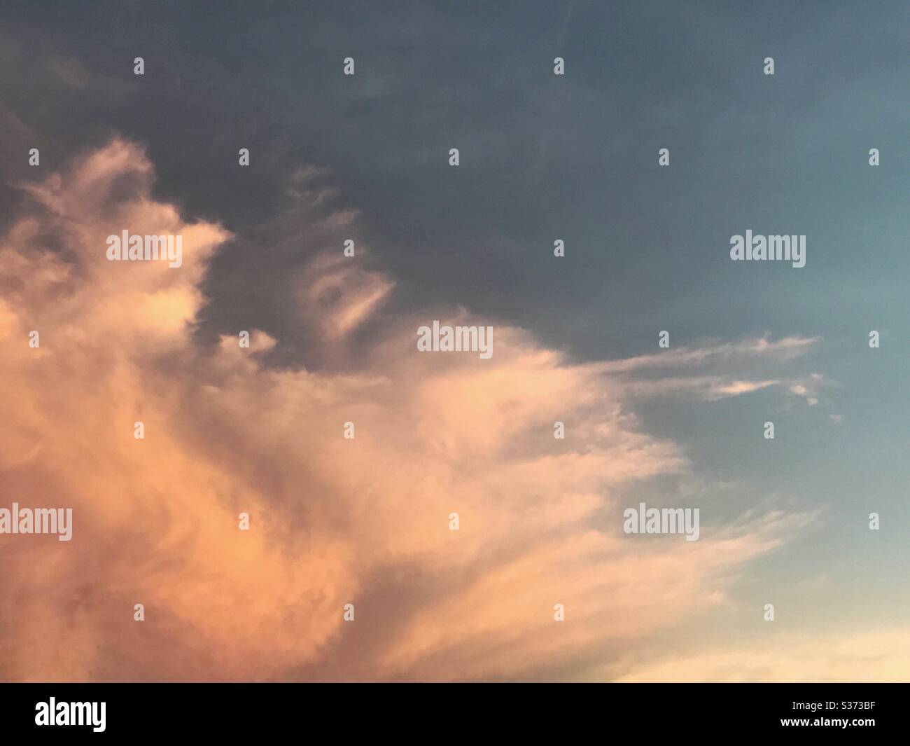 Fantasy Clouds: clouds with different unusual shapes and color tone ...