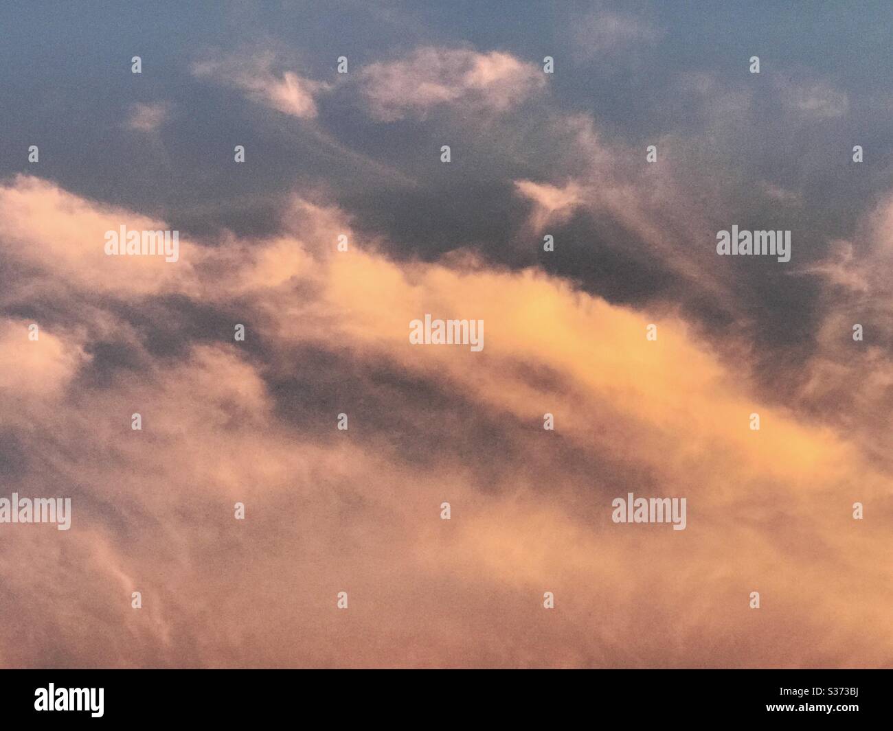 Fantasy Clouds: fluffy clouds with different unusual shapes and color ...