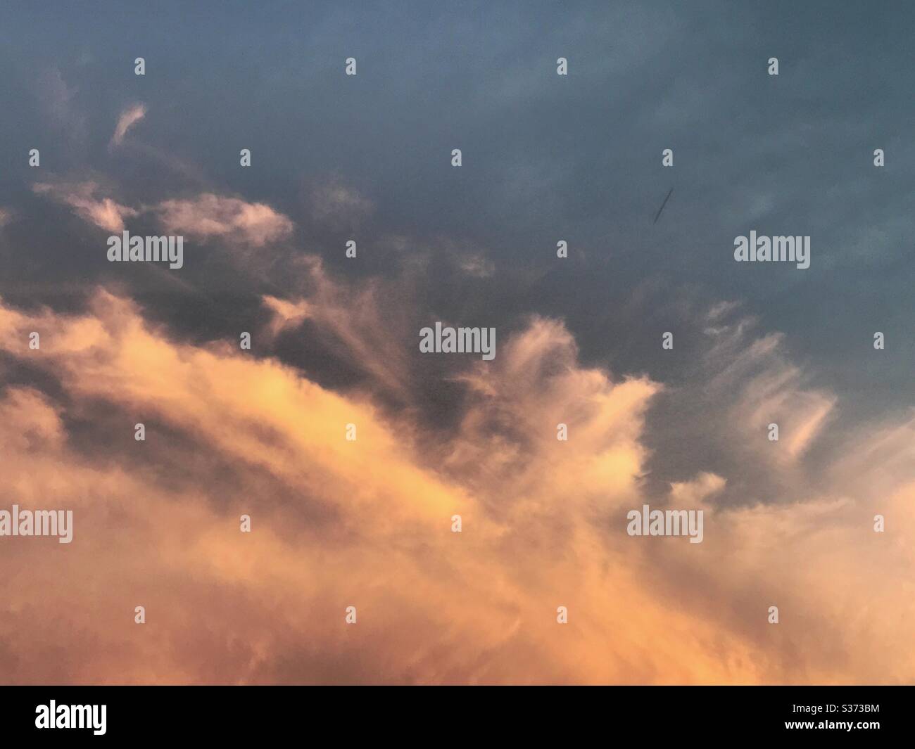 Fantasy Clouds: fluffy clouds with different unusual shapes and color ...