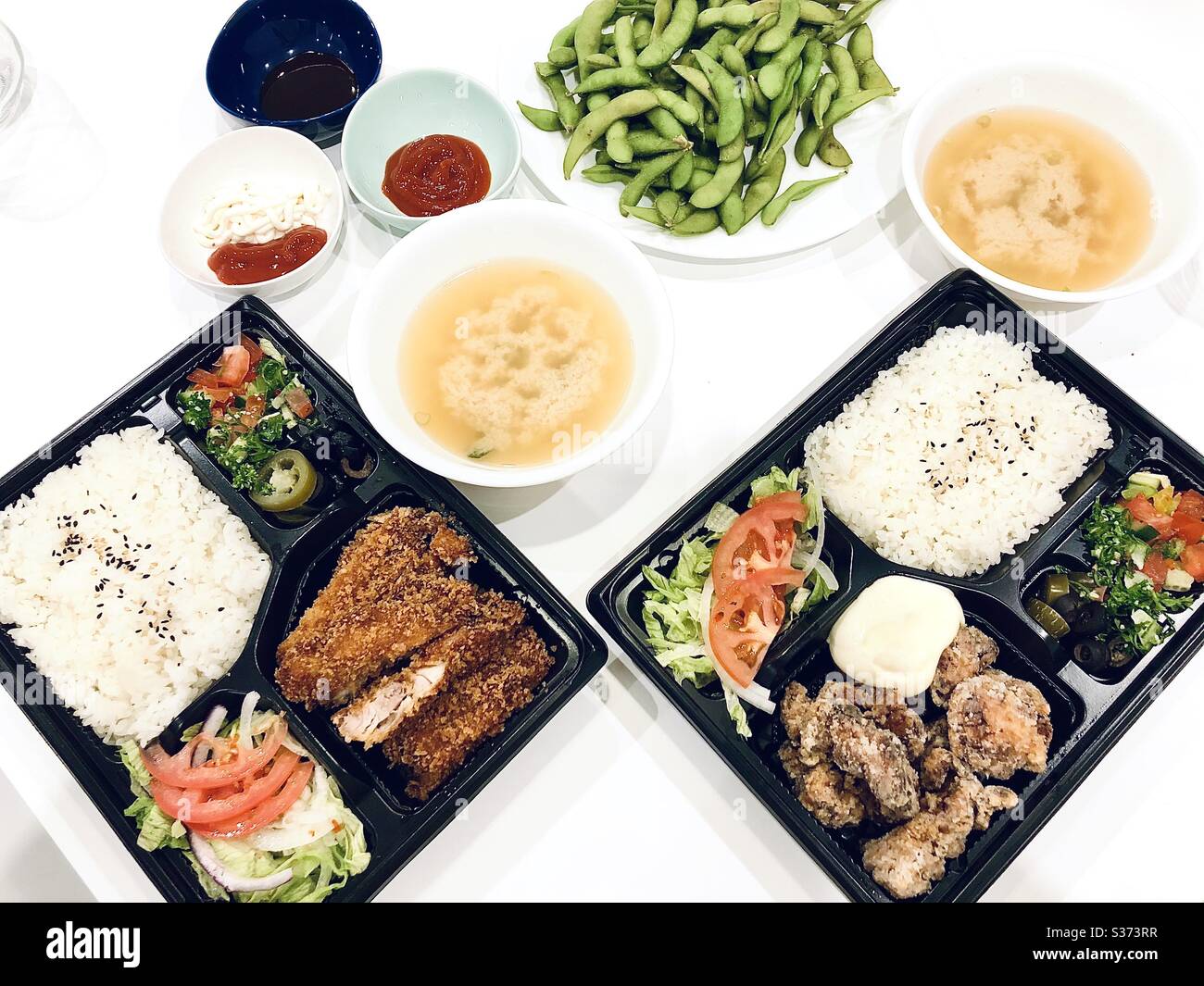 Japanese chicken rice hi-res stock photography and images - Alamy