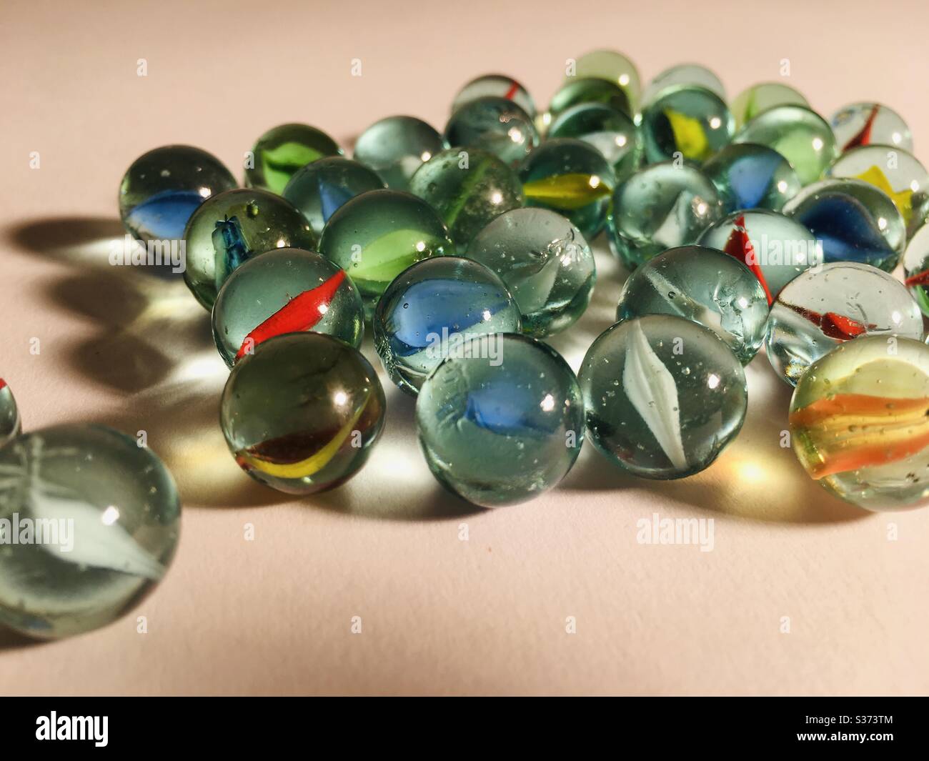 Glass marbles hi-res stock photography and images - Alamy
