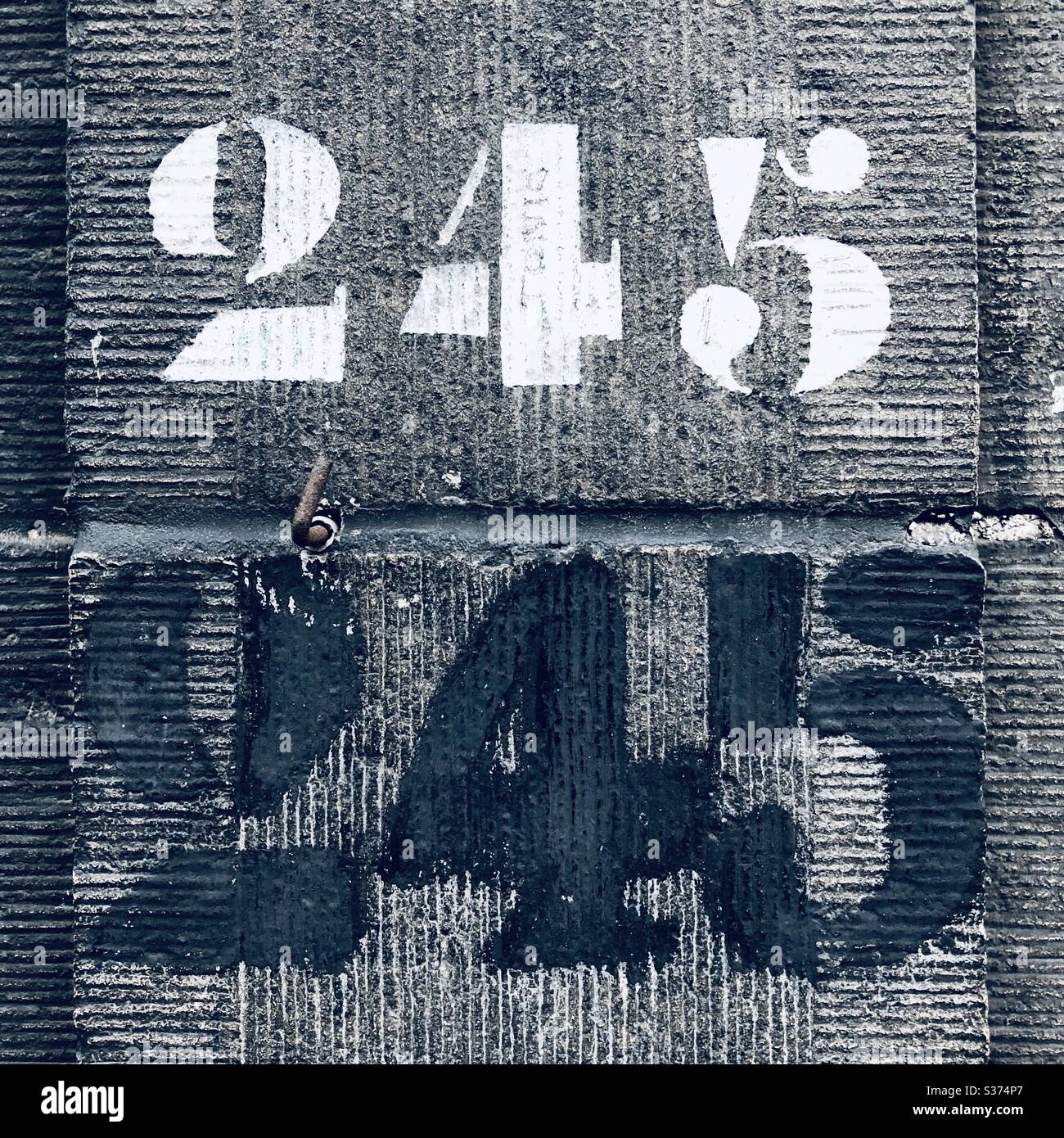 Number 245 hi-res stock photography and images - Alamy