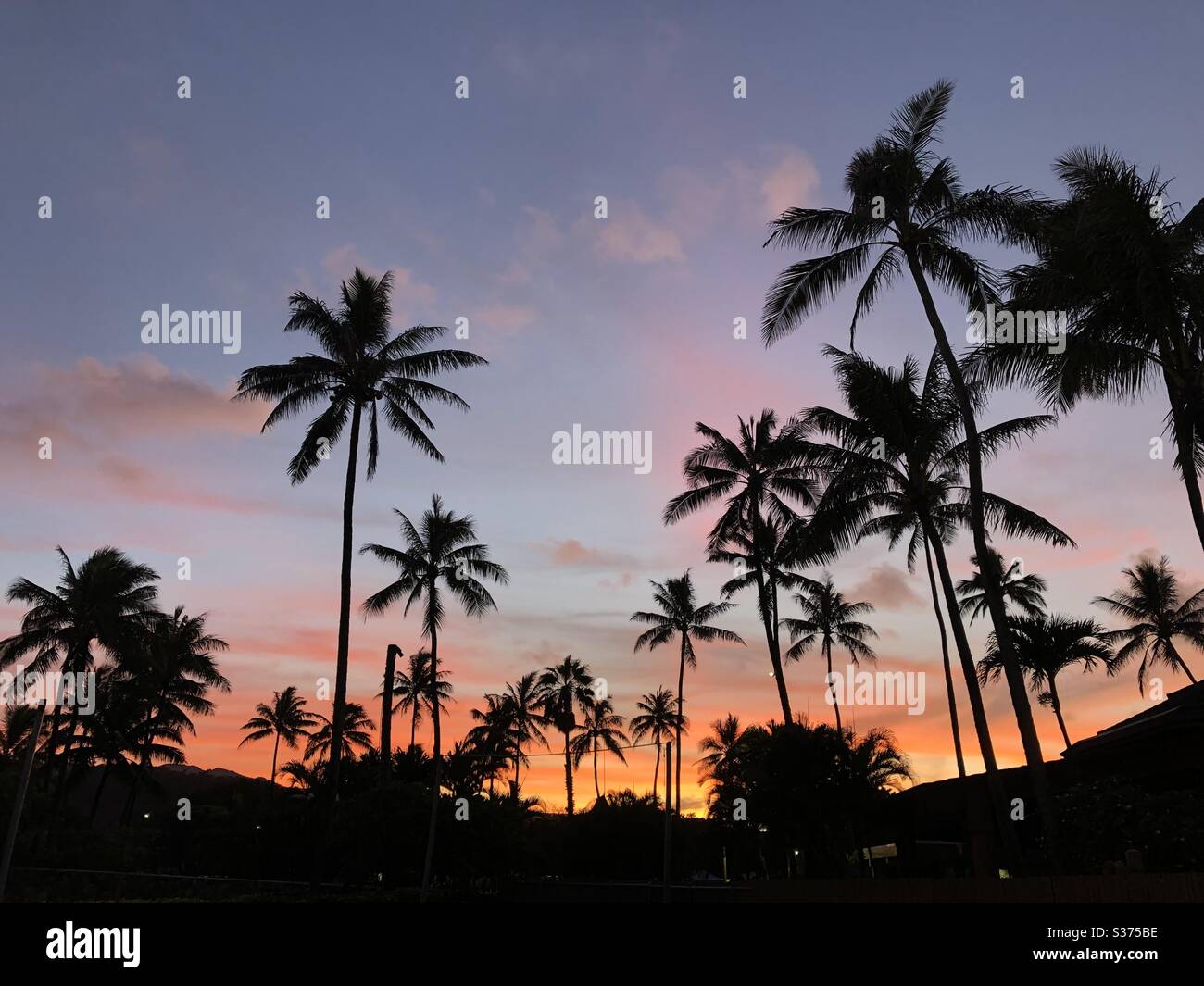 Hawaii sunset hi-res stock photography and images - Alamy