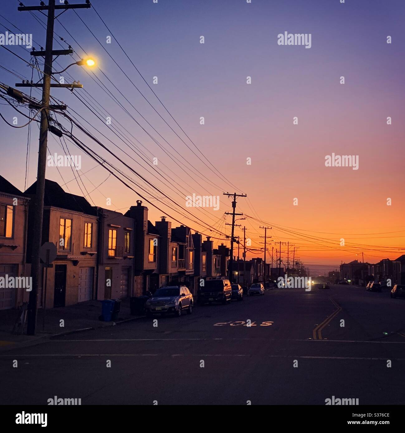 San francisco sunset district hi-res stock photography and images - Alamy
