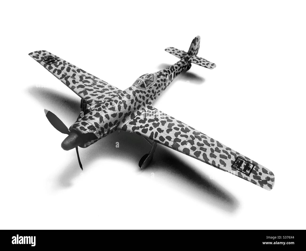 Focke Wulf TA152H Italian Airforce WW2 model aircraft Stock Photo - Alamy