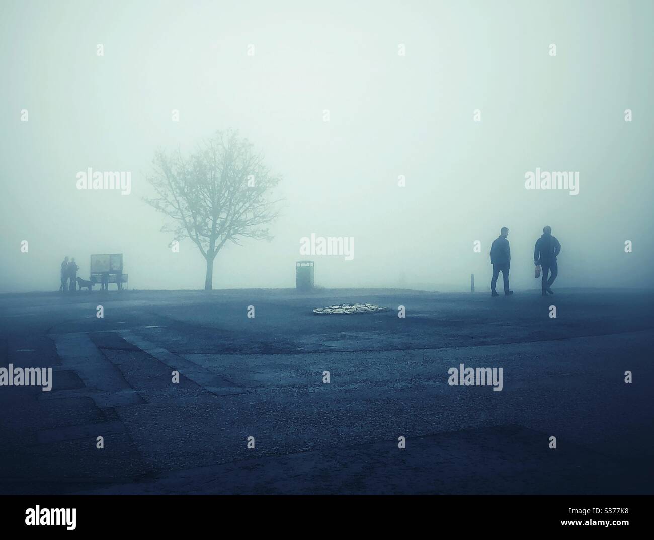 Thick foggy day hi-res stock photography and images - Alamy