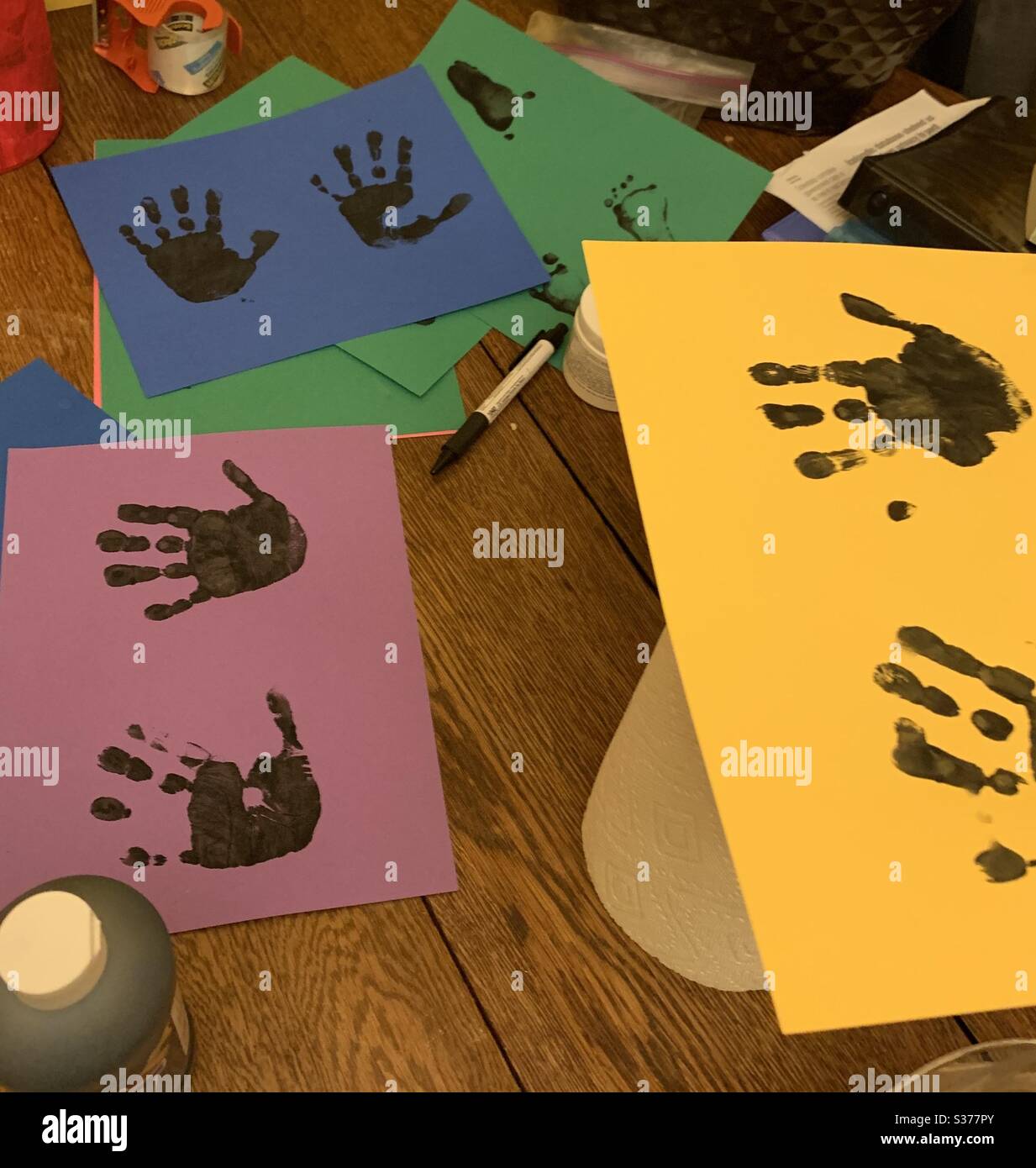 Handprint Handprints High Resolution Stock Photography and Images - Alamy