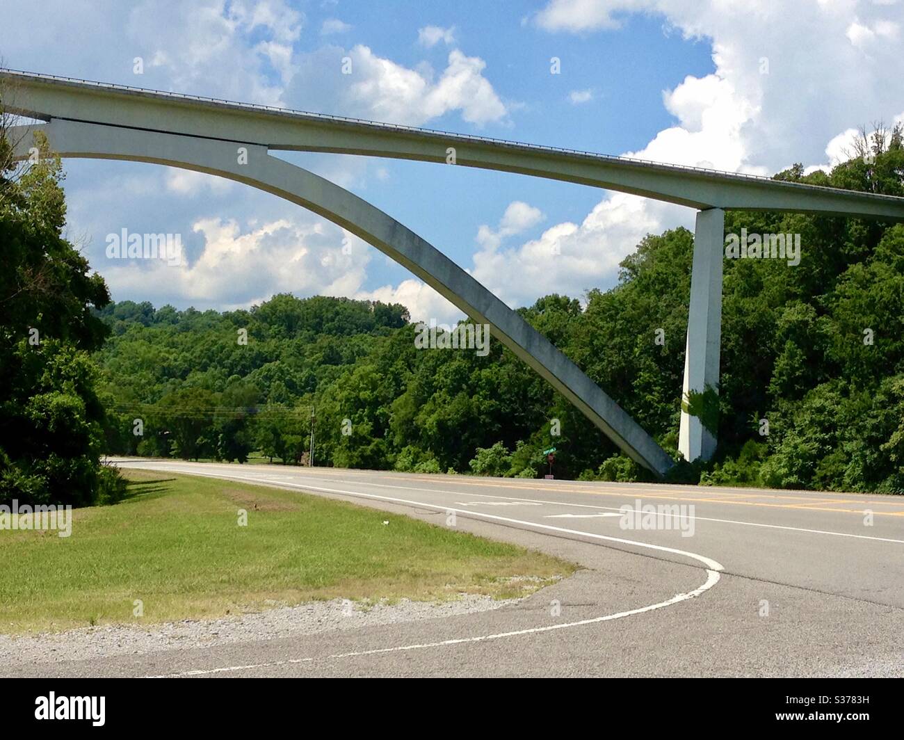 Bridge in Tennessee Stock Photo - Alamy