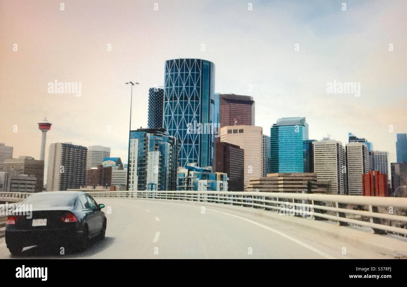 Bow tower calgary hi-res stock photography and images - Alamy
