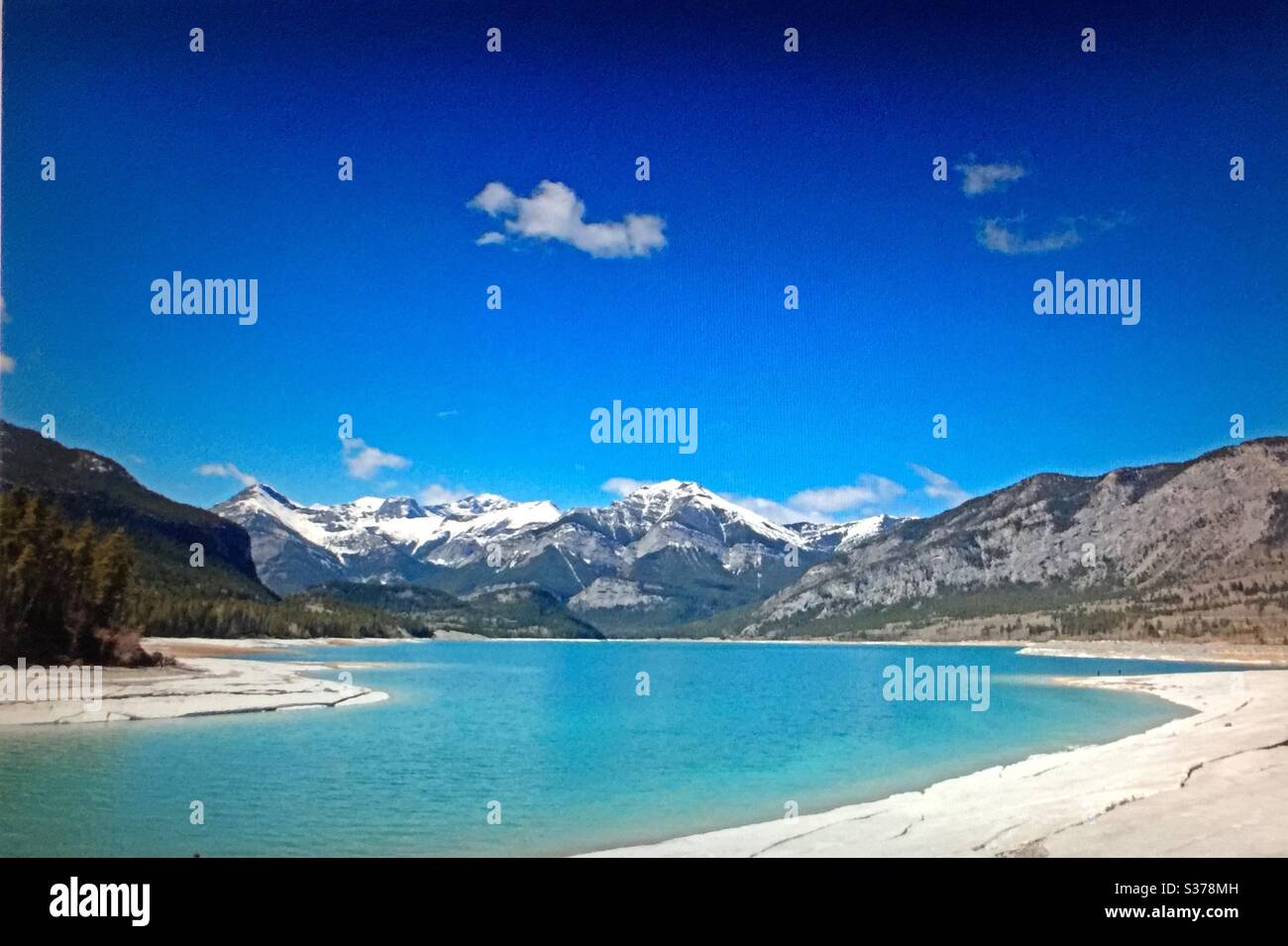 Barrier Lake, Kananaskis Country, Alberta, Canada, Canadian Rockies ...
