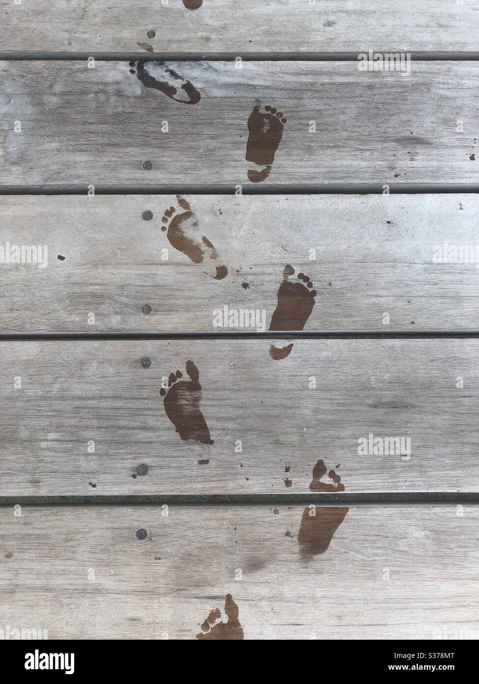 Decking steps hi-res stock photography and images - Alamy