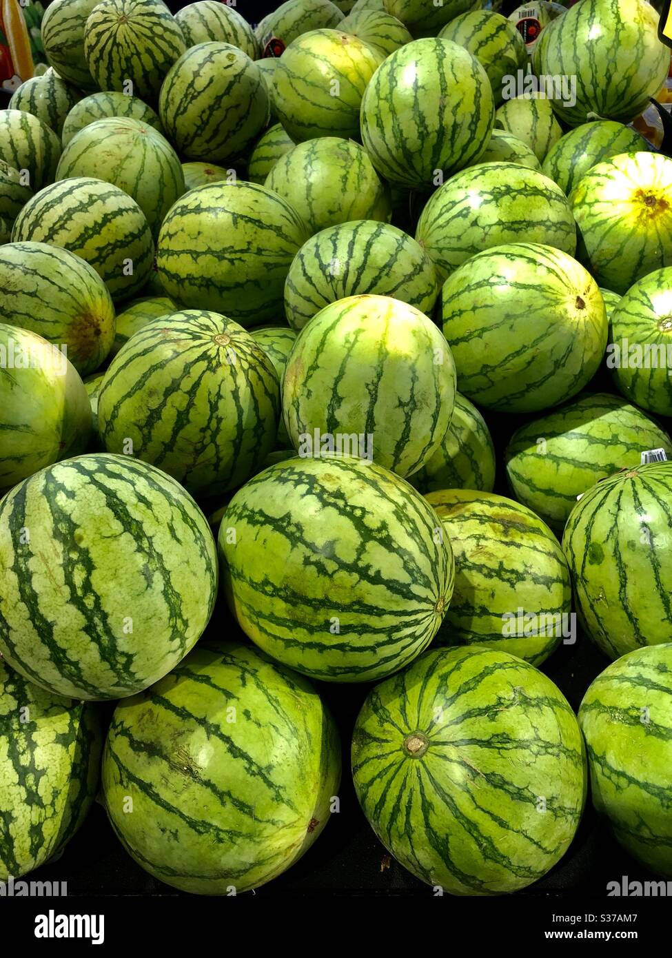 Stacked watermelons hi-res stock photography and images - Alamy
