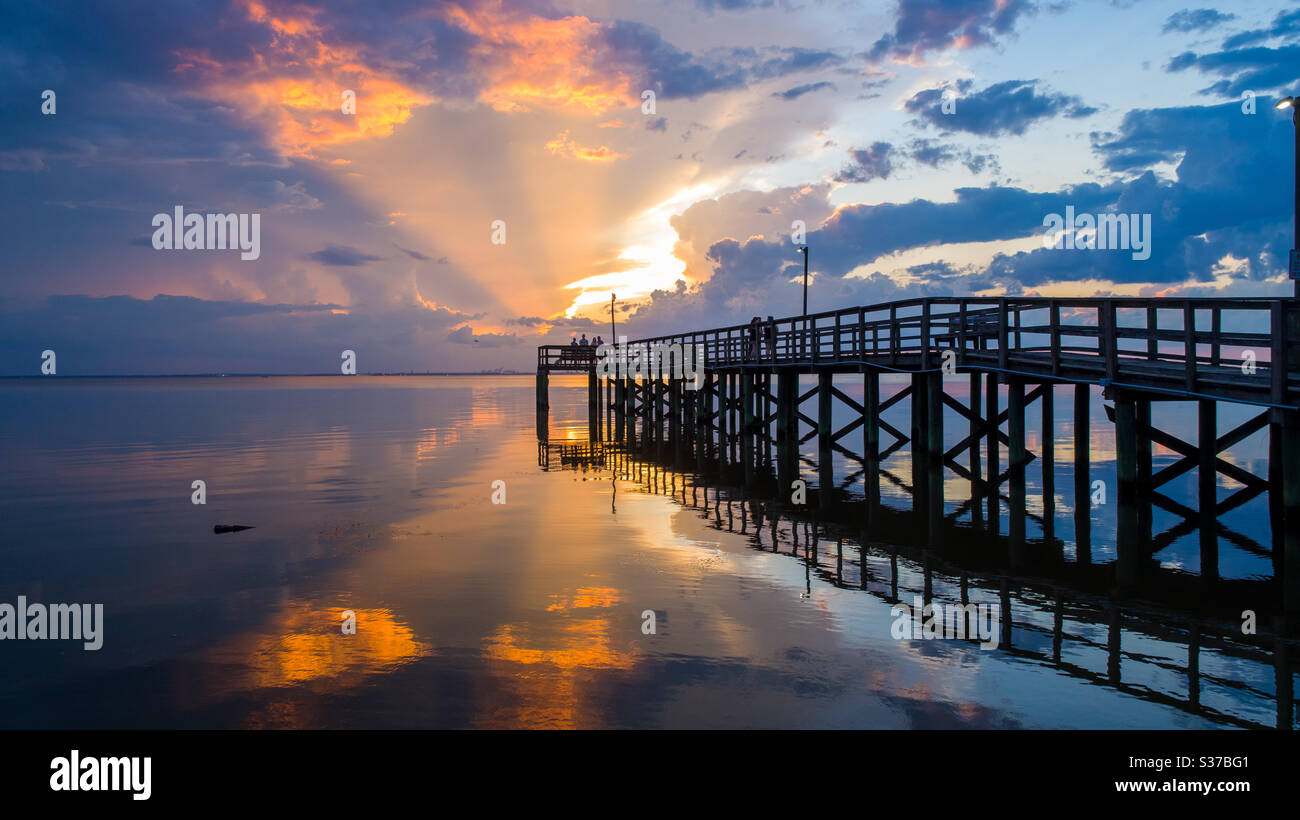 Mobile bay pier hi-res stock photography and images - Alamy