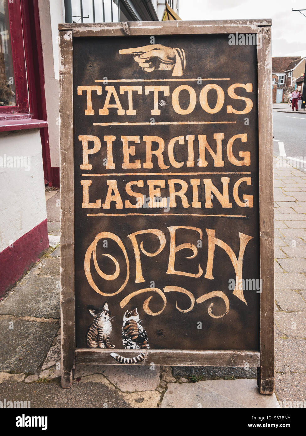 Vintage Tattoo Shop Signs