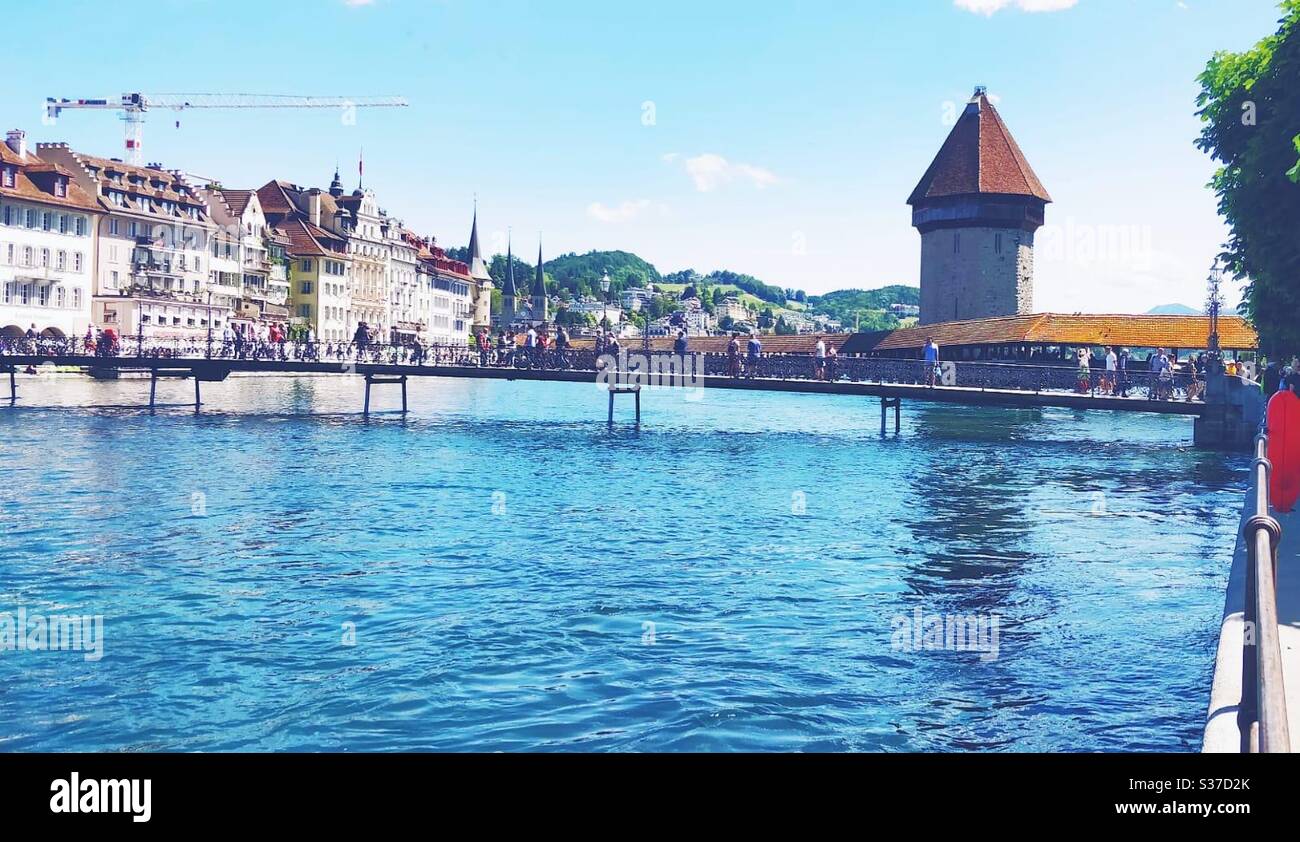 Luzern lake walk hi-res stock photography and images - Alamy