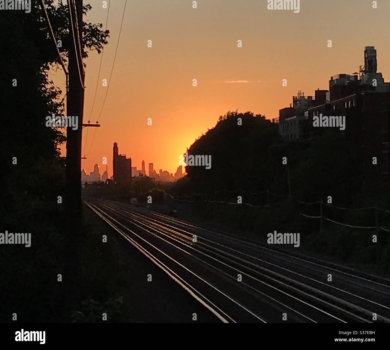 Manhattan railroad hi-res stock photography and images - Alamy