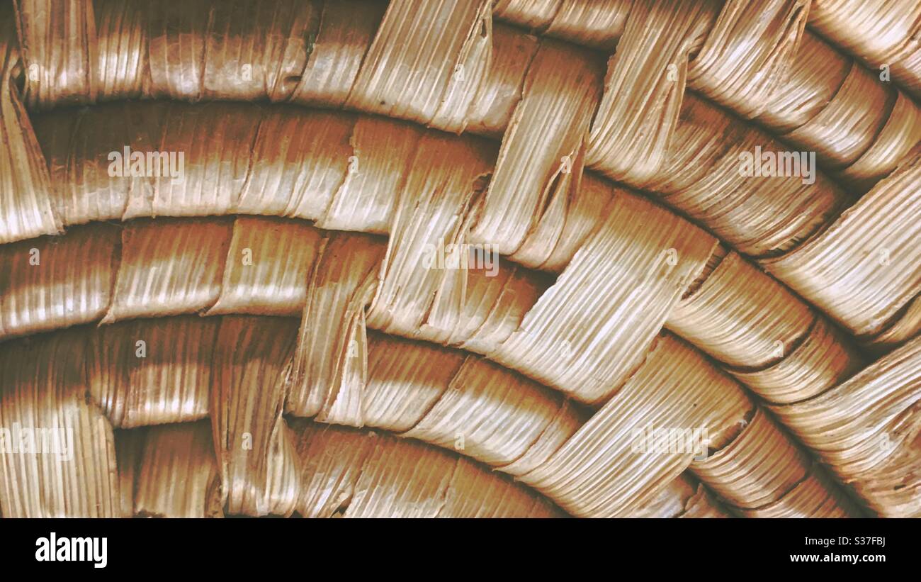 Backdrop of wicker texture hi-res stock photography and images - Alamy
