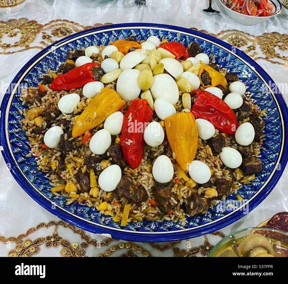 Palov osh hi-res stock photography and images - Alamy