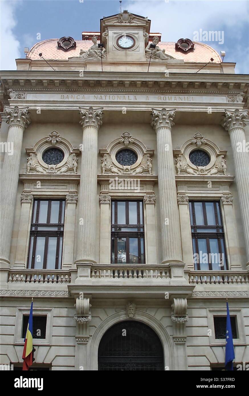 One Of The Most Beautiful Buildings In Bucharest High Resolution Stock ...