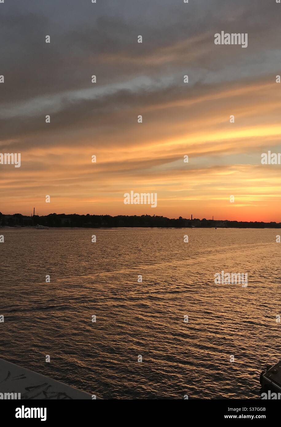 Riga sunset hi-res stock photography and images - Alamy