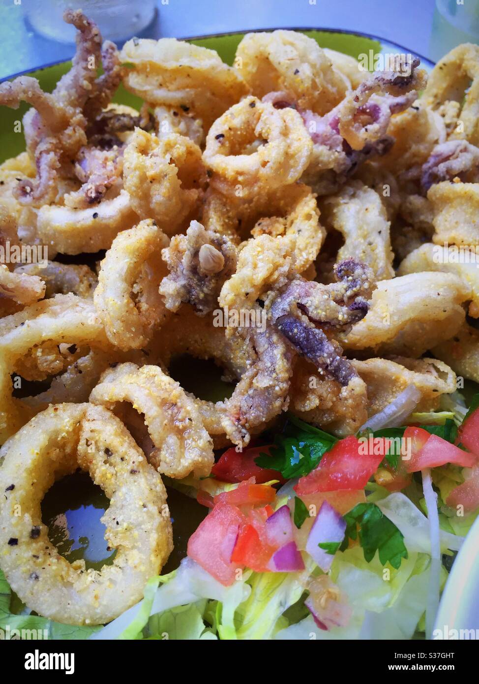Breaded calamari hi-res stock photography and images - Alamy