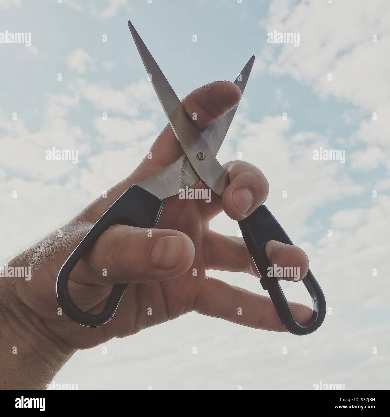 Scissor fingers hi-res stock photography and images - Alamy
