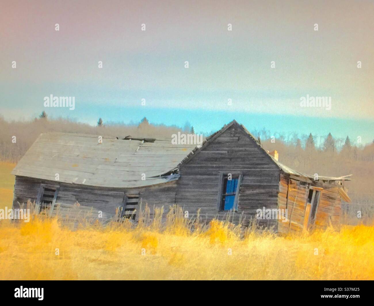 Old house, home, shack, forlorn, decrepit, abandoned, deteriorated ...