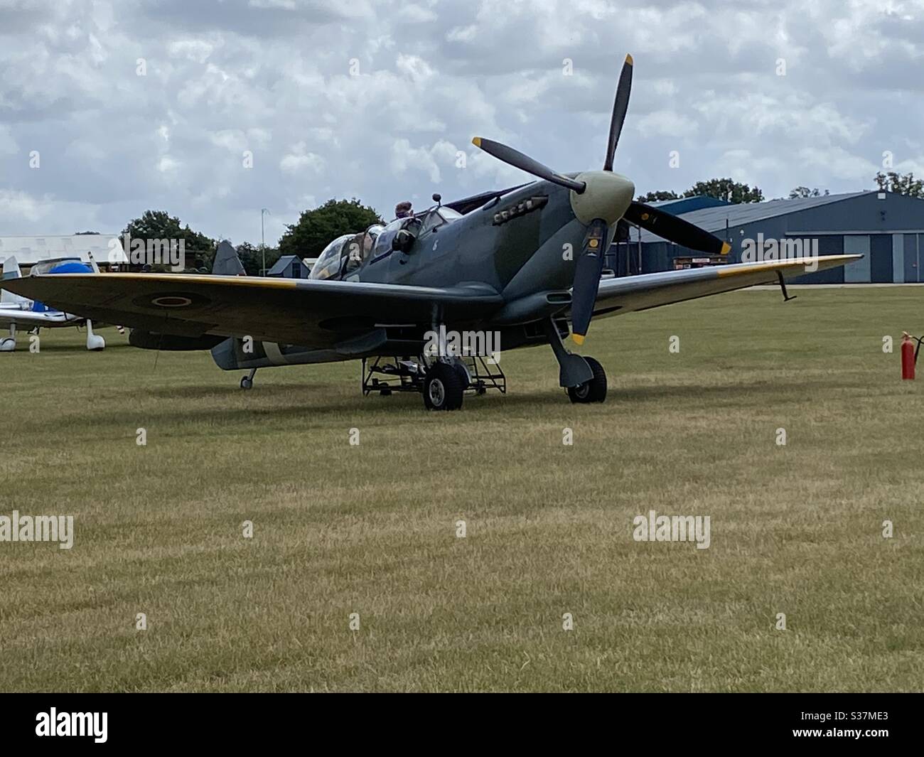 Two seater spitfire hi-res stock photography and images - Alamy