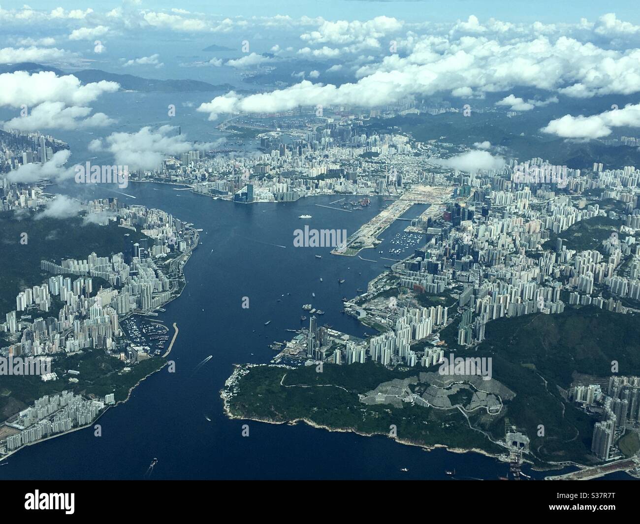 Hong kong aerial hi-res stock photography and images - Alamy