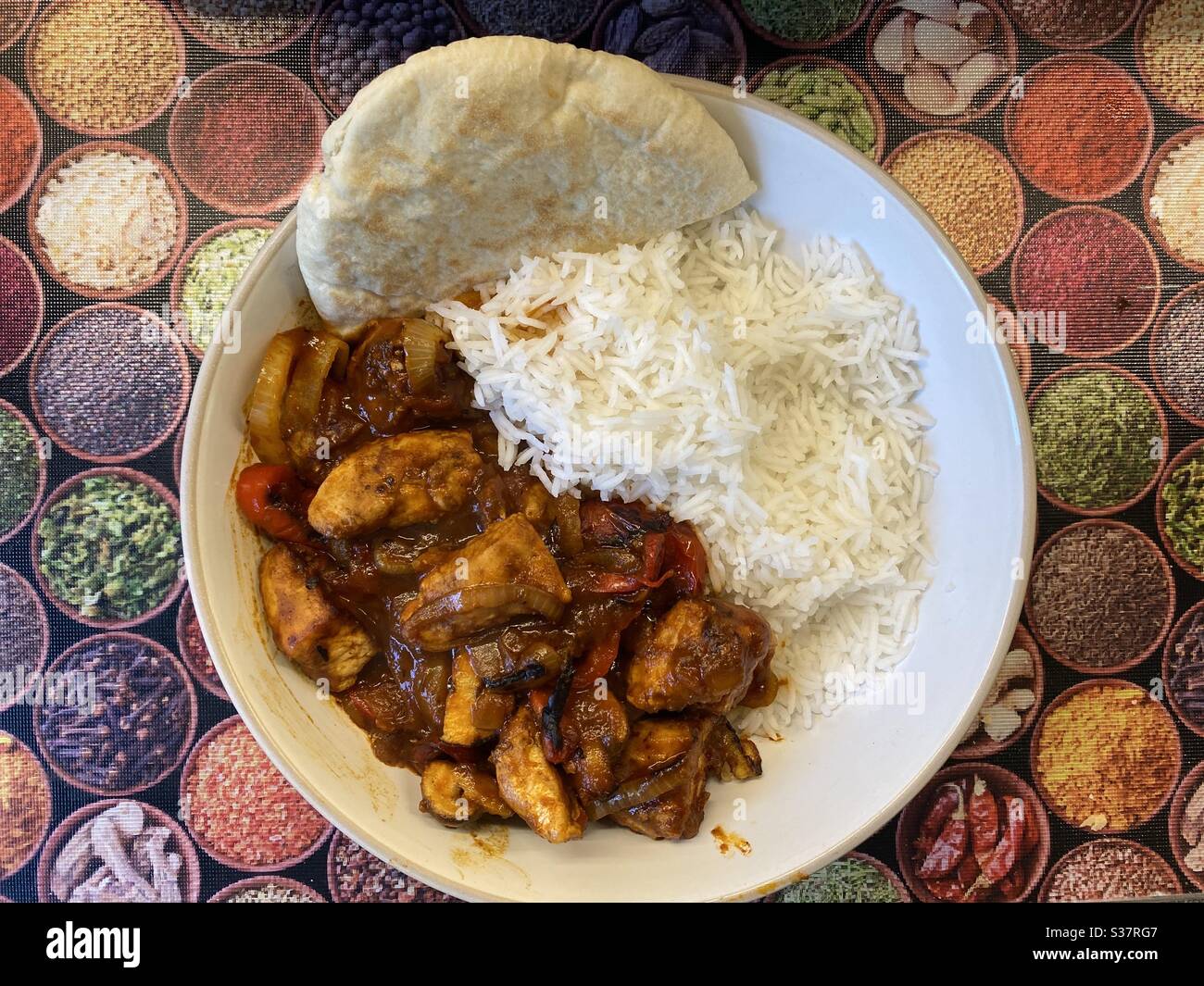 Chicken Madras And Rice High Resolution Stock Photography and Images ...