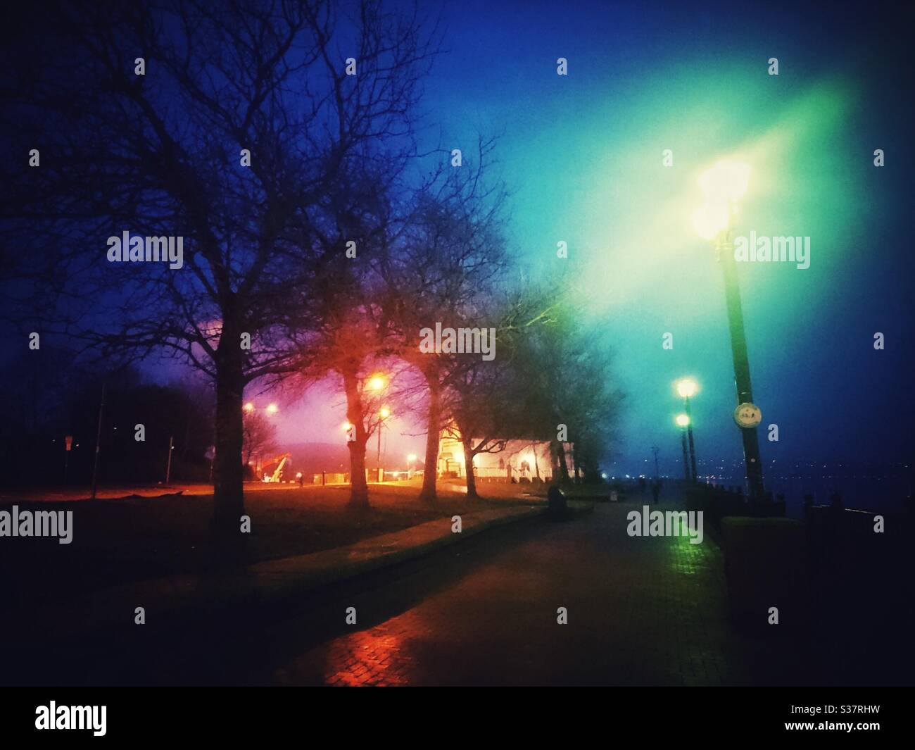 Street Lights Cardiff Bay High Resolution Stock Photography and Images ...