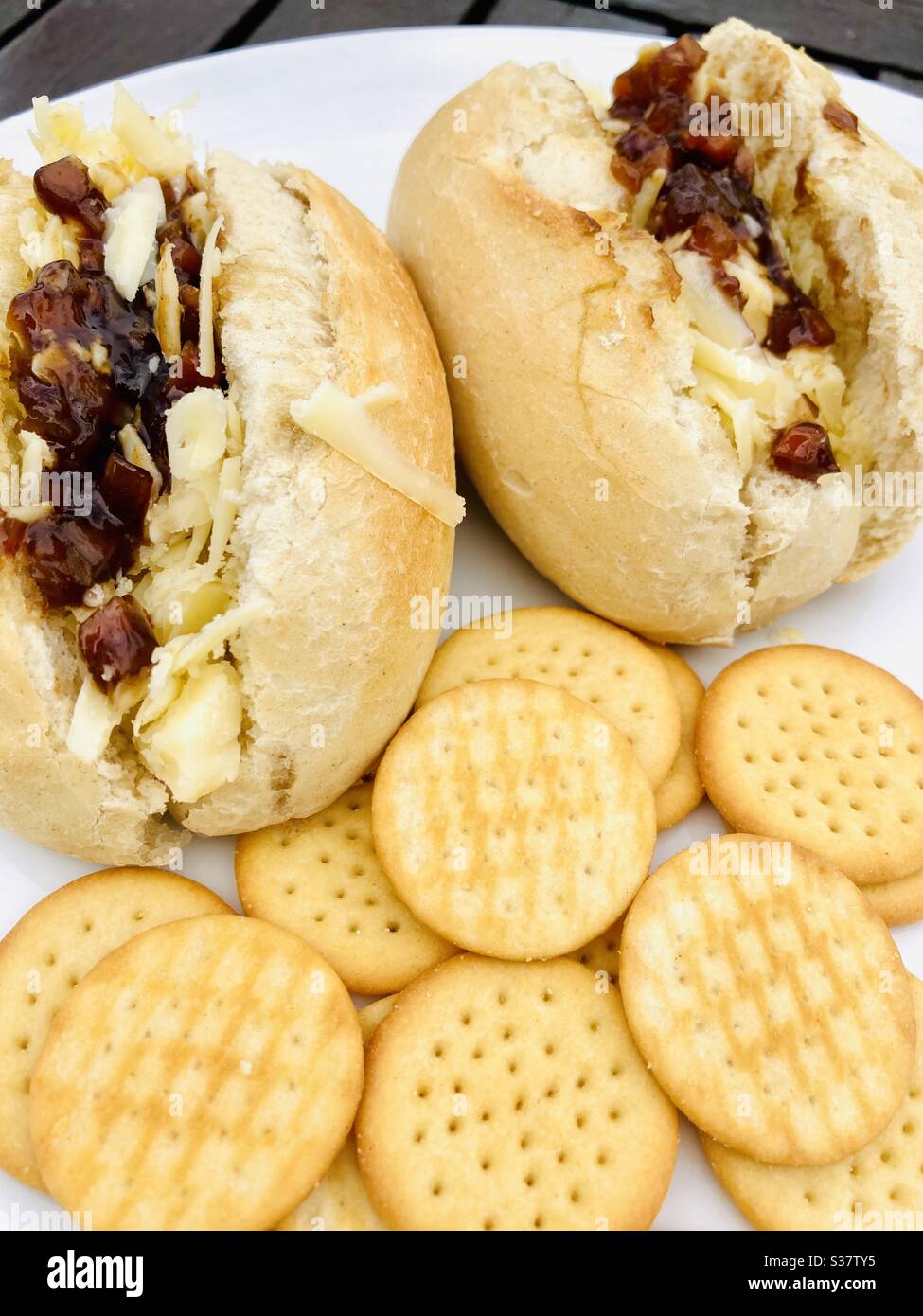 Grated cheddar cheese sandwich hi-res stock photography and images - Alamy